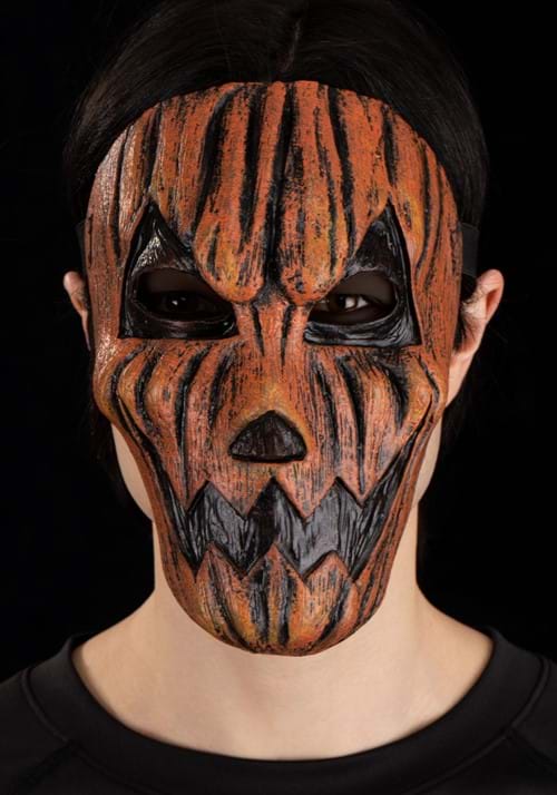 Jack O Lantern Pumpkin Adult Costume Mask | Pumpkin Accessories