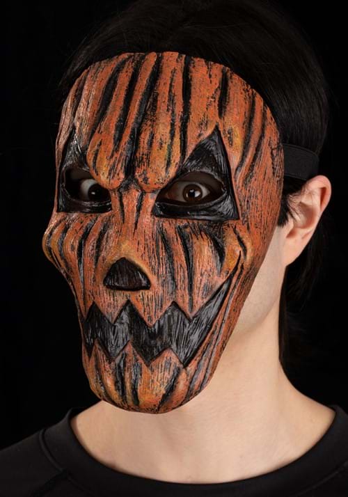 Jack O Lantern Pumpkin Adult Costume Mask | Pumpkin Accessories