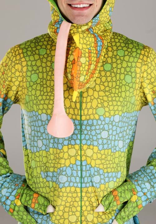 Realistic Adult Chameleon Costume