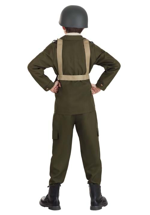 Child Deluxe WW2 Soldier Costume | Military Costumes