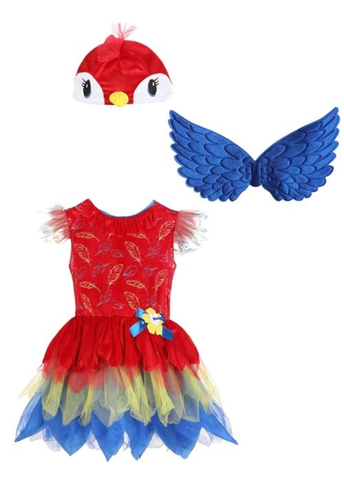 Parrot Bird Toddler/Kid's Costume Dress | Bird Costumes