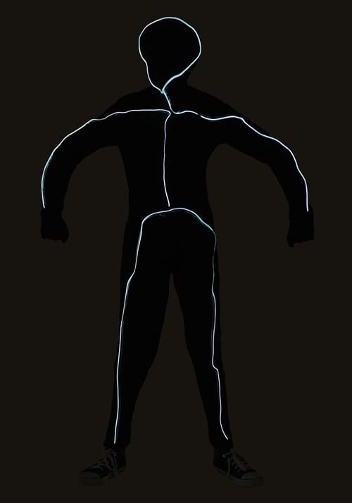 Light Up Stick Figure Kid's Costume