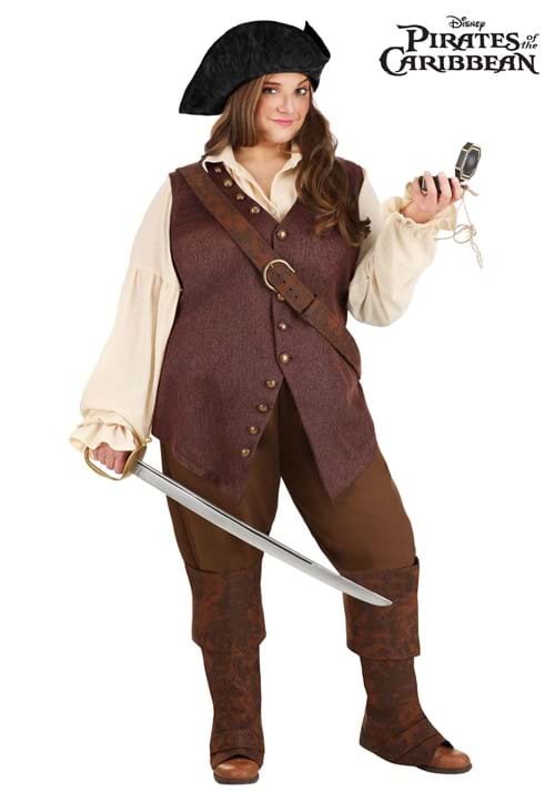 Plus Size Disney Elizabeth Swann Costume For Women