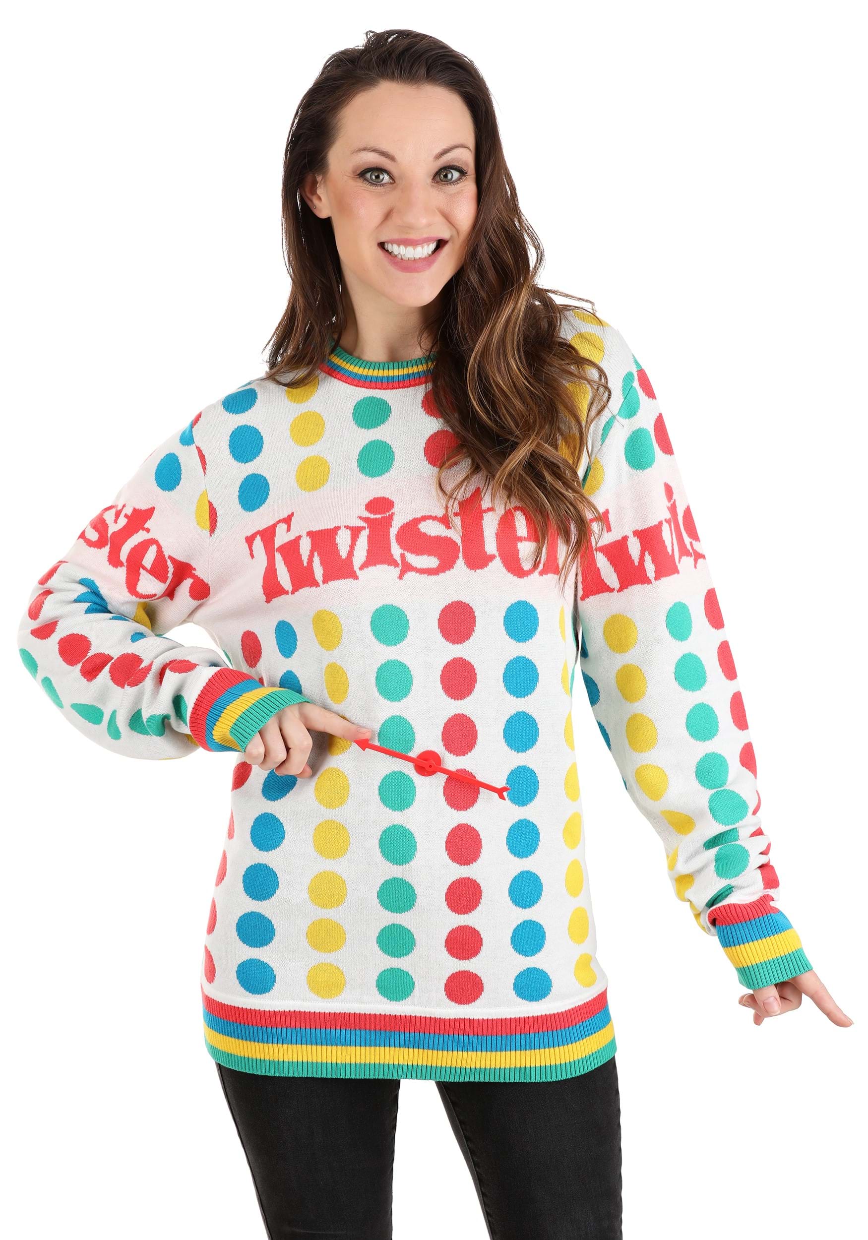 Hasbro Twister Adult Sweater