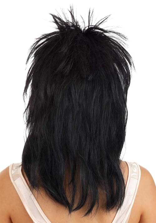 Heavy Metal Rocker Women's Black Wig