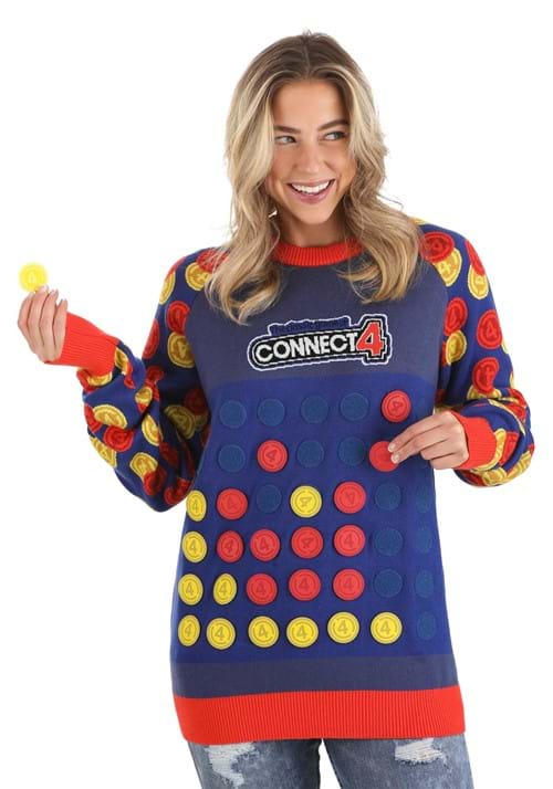 Adult Hasbro Connect Four Sweater | Adult Sweaters