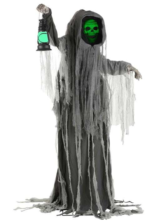 6FT Looming Haunted Phantom Animated Halloween Prop