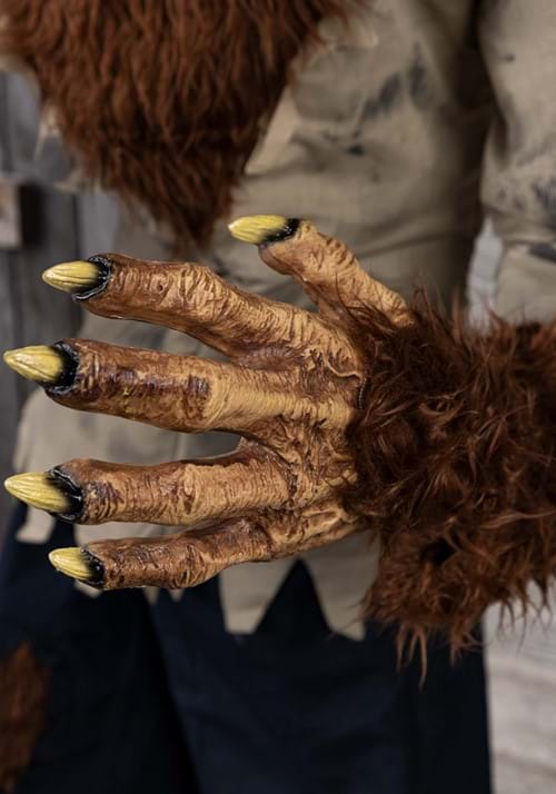 6 Foot Feral Werewolf Animatronic Decoration | Seasonal Visions ...