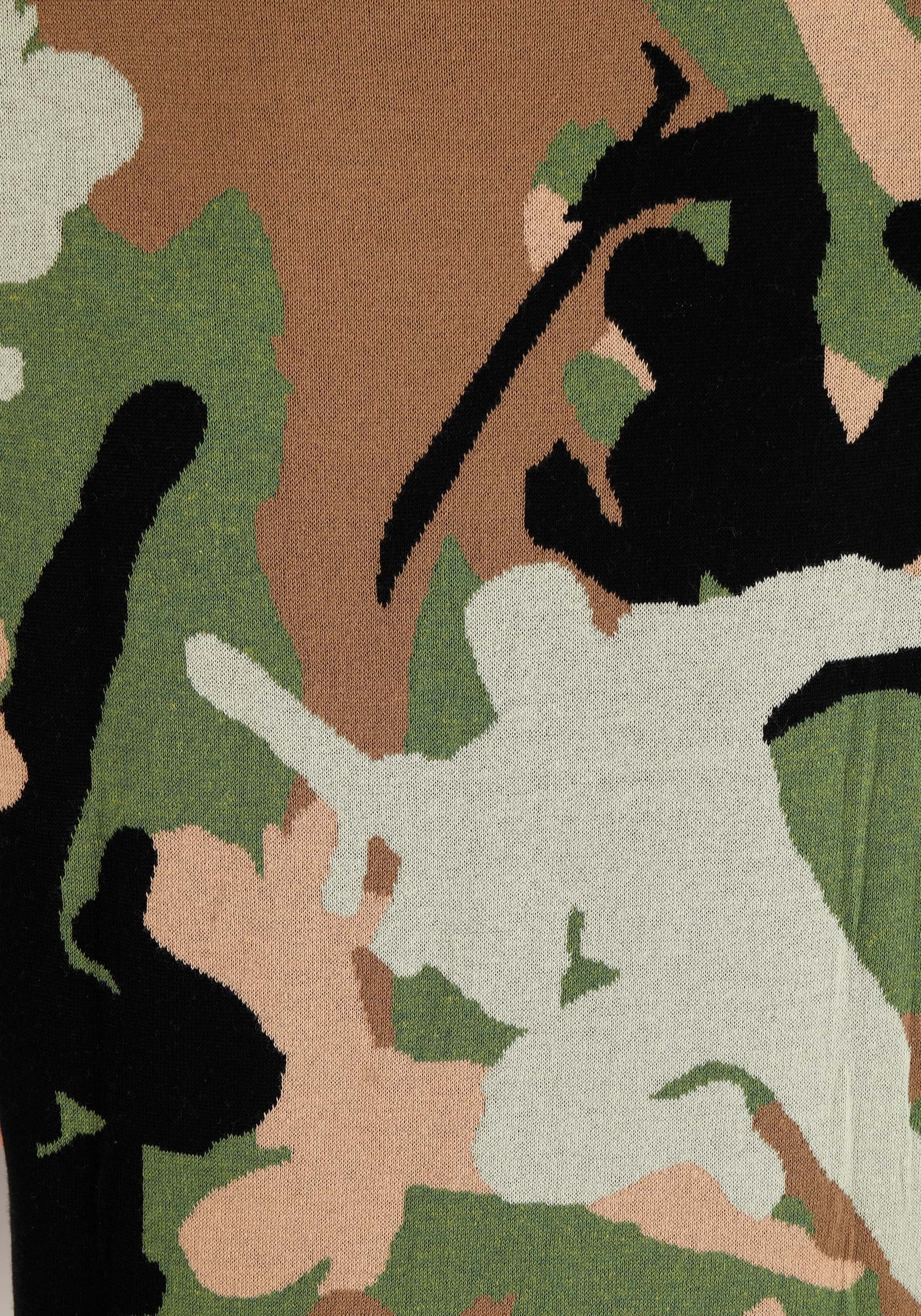 Army GI Joe Camo Adult Sweater