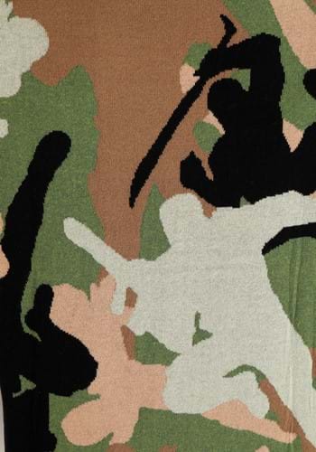 Army GI Joe Camo Adult Sweater