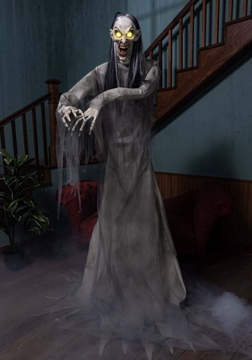 7 Foot Wailing Banshee Animatronic Decoration | Seasonal Visions ...