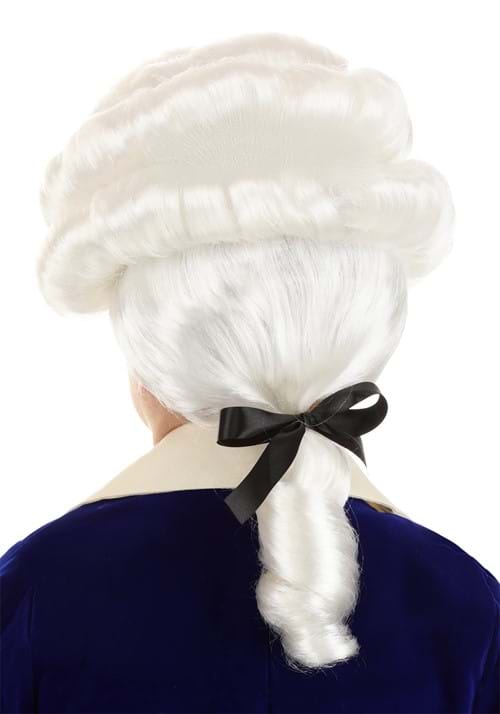 Boy's Deluxe Colonial White Wig
