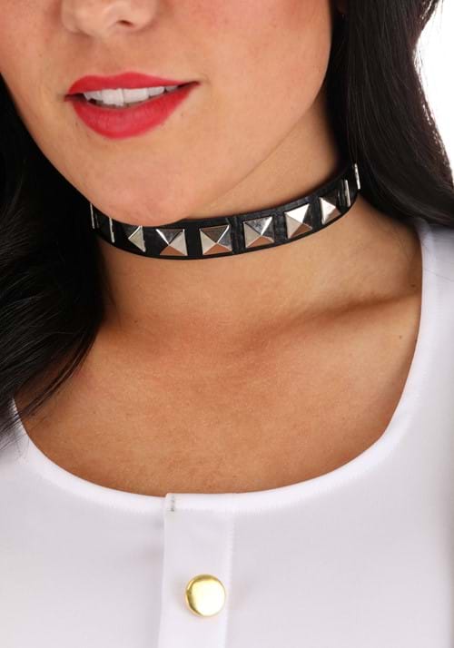 Black Studded Choker Accessory | Costume Jewelry