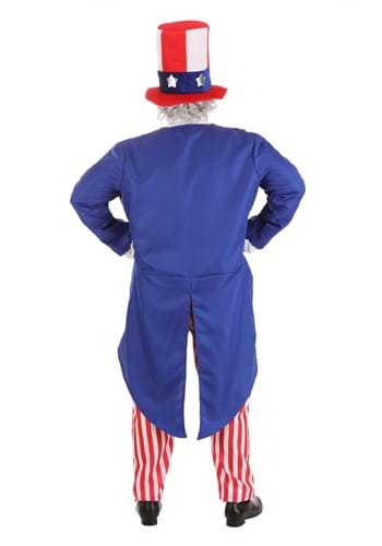 Plus Size Deluxe Uncle Sam Costume for Men