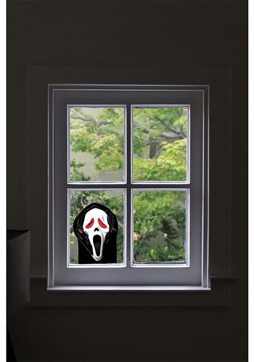 Ghost Face Window Peeper Halloween Prop | Horror Movie Decorations