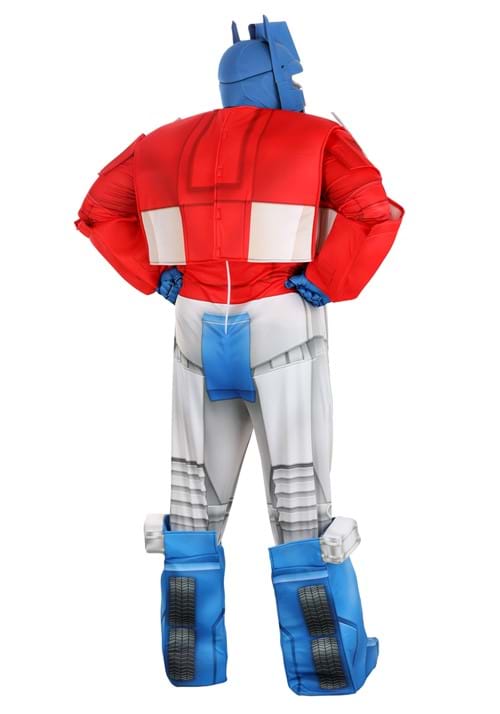 Adult Plus Size Transformers Retro Optimus Prime Costume | Transformers ...