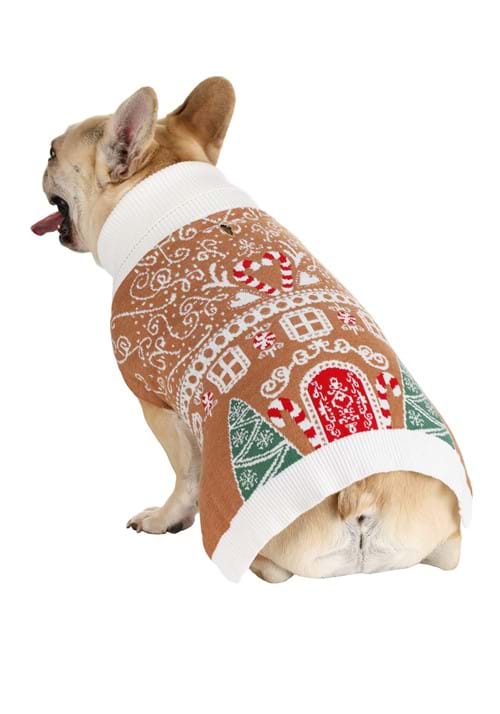 Gingerbread Holiday Sweater for Pets | Christmas Sweaters