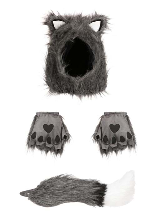 Wolf Hood, Hands & Tail Kit | Animal Accessory Kits