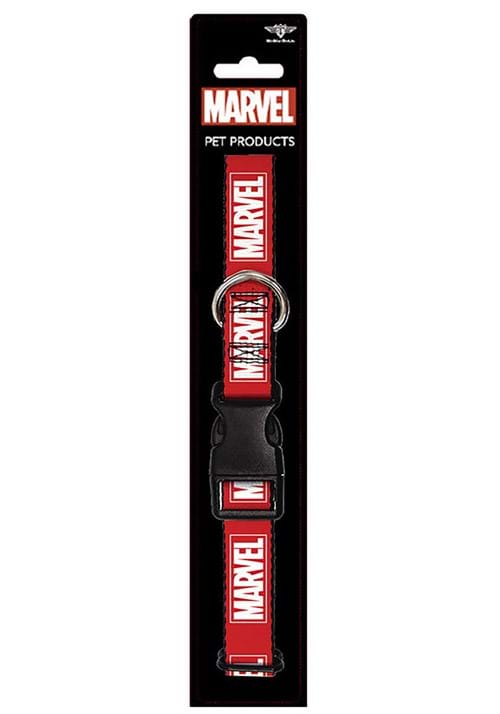 Marvel Logo Dog Collar