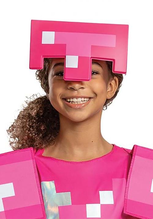 Minecraft Classic Pink Armor Girl's Costume | Minecraft Costumes