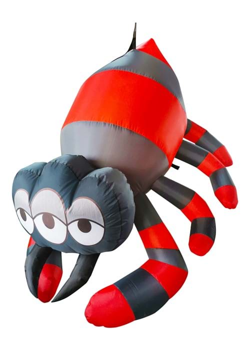 5FT Inflatable Hanging Three Eyed Spider Halloween Decoration | Spider ...