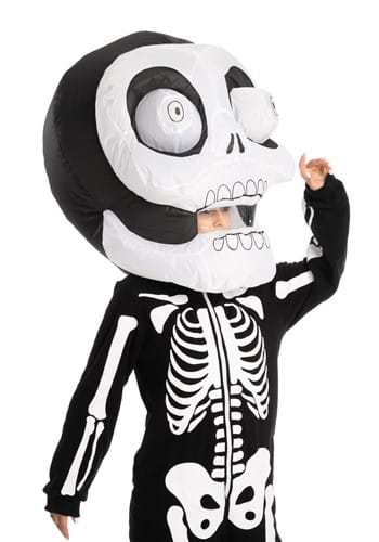 Adult Inflatable Skull Bobblehead Mask
