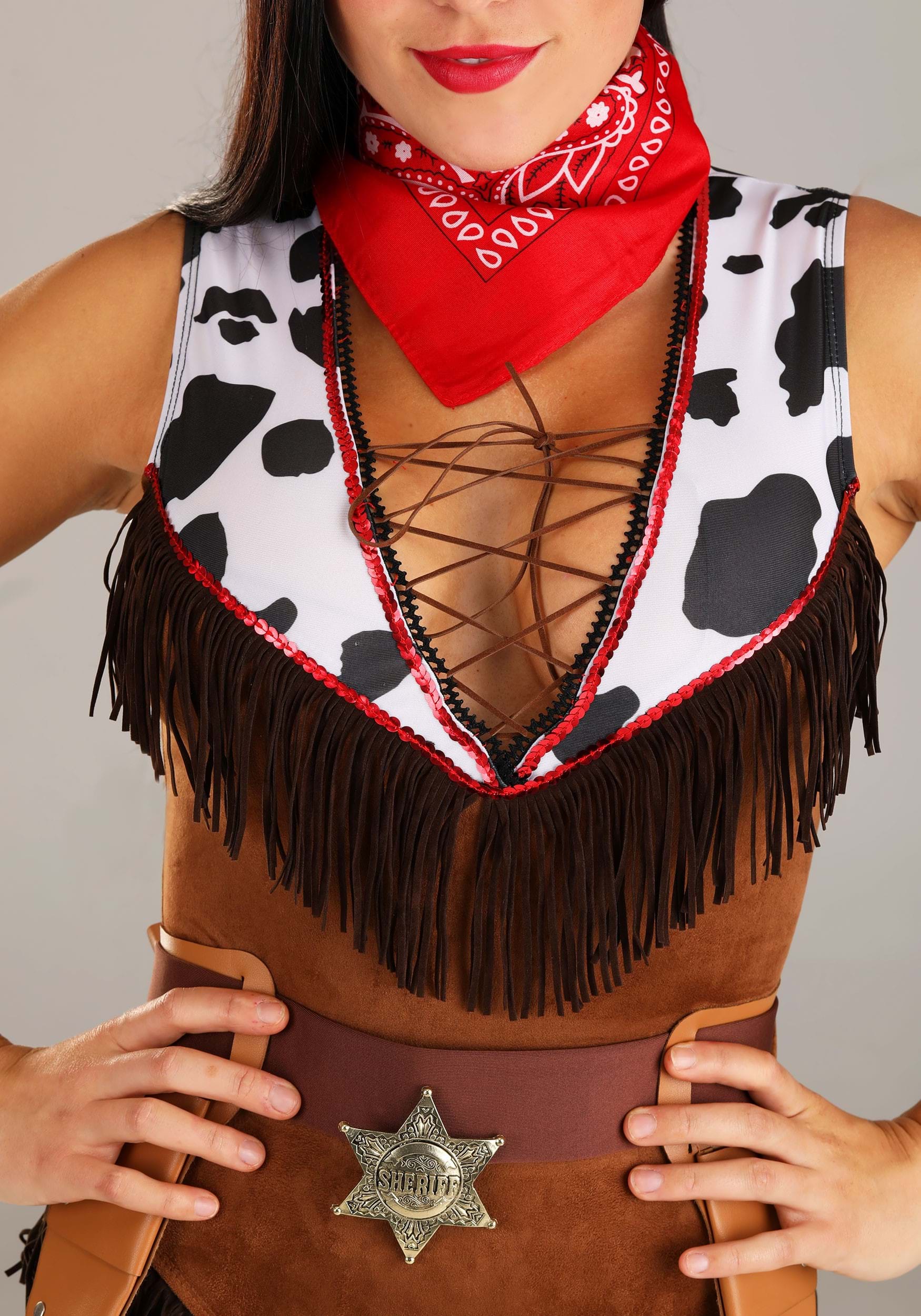 Plus Size Womens Wild West Hottie Costume