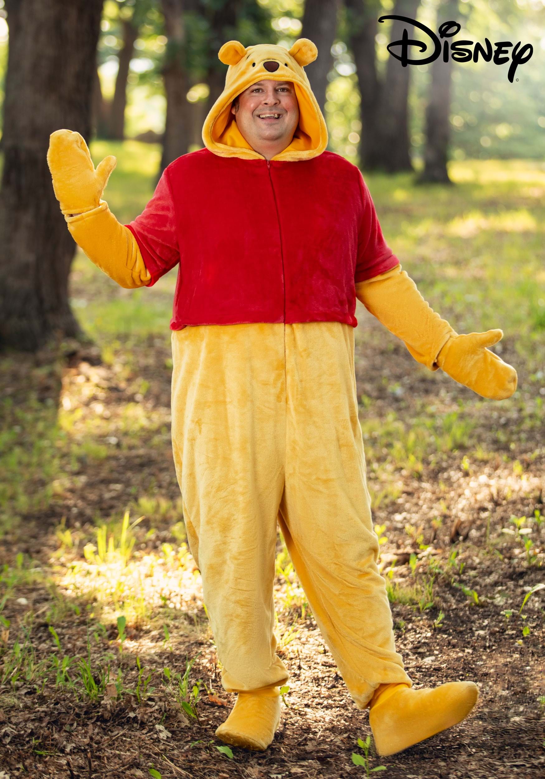 Plus Size Disney Winnie the Pooh Costume for Adults