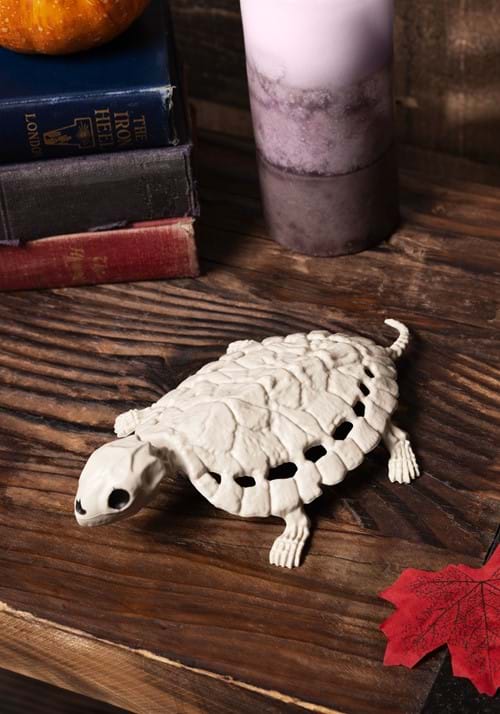8" Skeleton Turtle Decoration