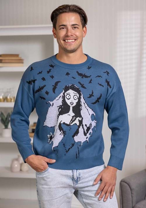 Unique Vintage Corpse Bride Sweater