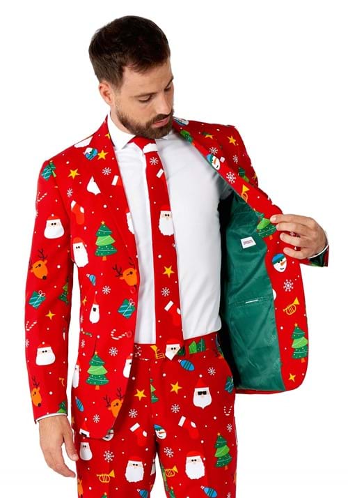 Men's Opposuits Festivity Red Christmas Suit | Opposuits