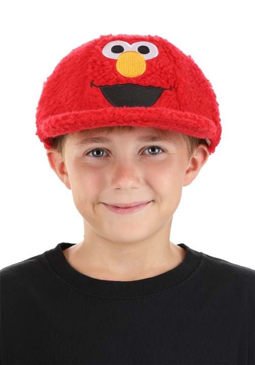 Elmo Sesame Street Fuzzy Cap
