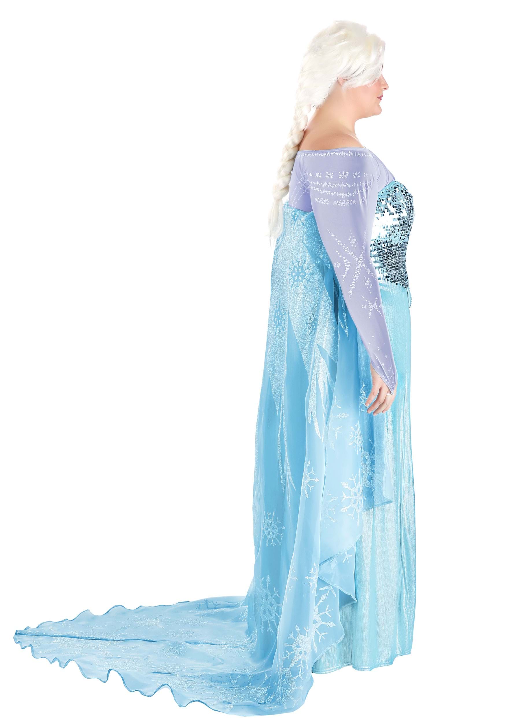 Plus Size Premium Disney Frozen Women's Elsa Costume | Disney Costumes