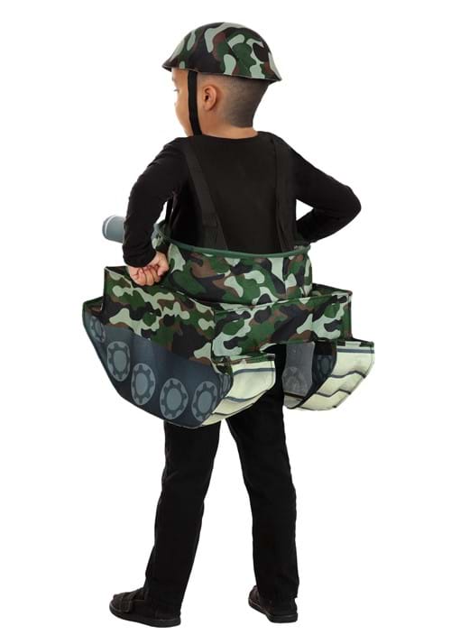Toddler Ride-In Military Tank Costume | Kid's Military Costumes