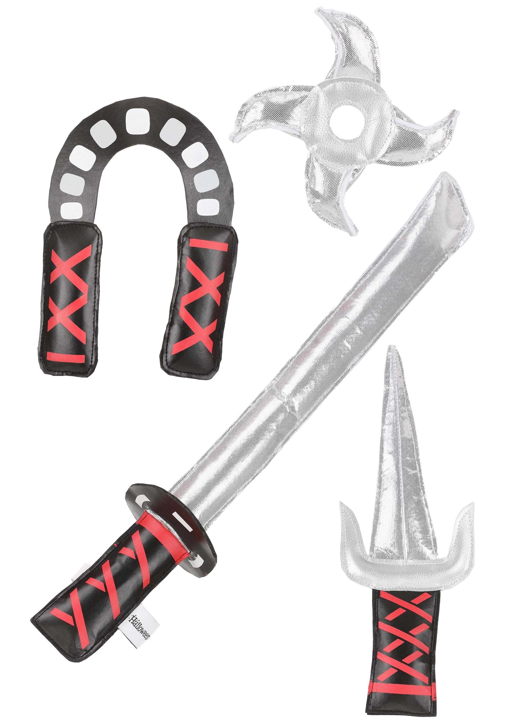 Cloth Toddler Ninja Weapon 4-Piece Set