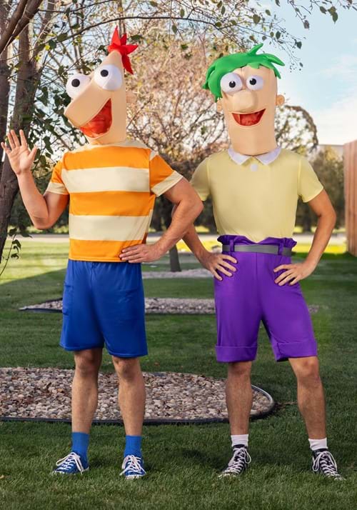Disney Phineas and Ferb Adult Ferb Costume | Adult Disney Costumes