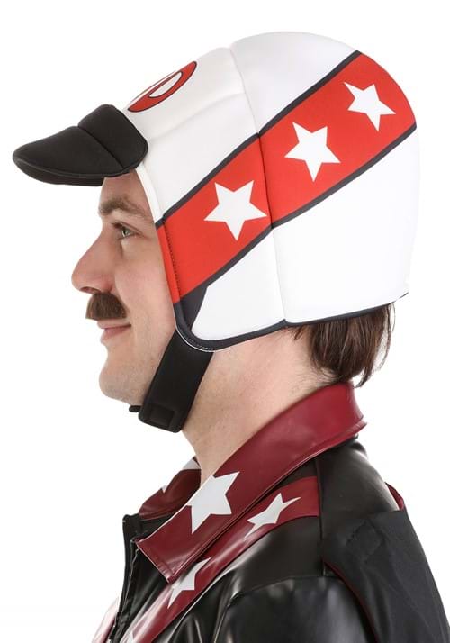 Hot Rod Adult Hero Helmet & Moustache Costume Kit | Movie Accessories