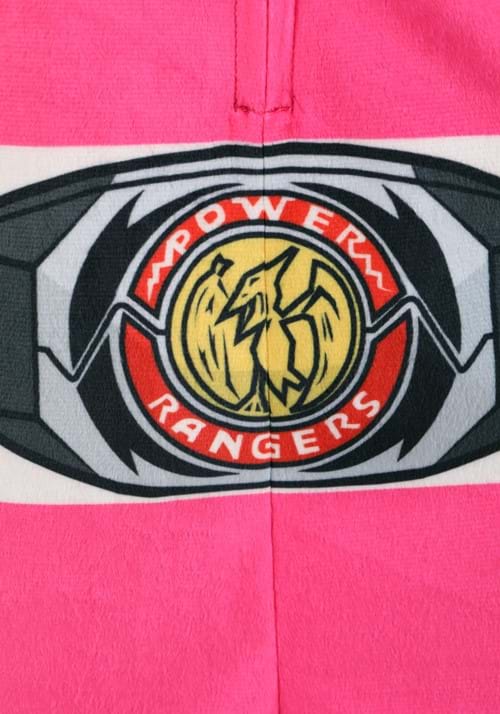 Power Rangers Pink Ranger Hooded Adult Union Suit