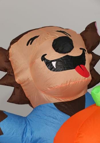 4FT Spooky Inflatable Halloween Hearse Decoration