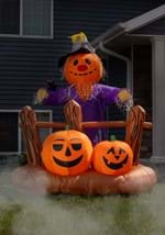 Talking Pumpkin Scarecrow Animatronic Decoration | Moving Halloween Decorations