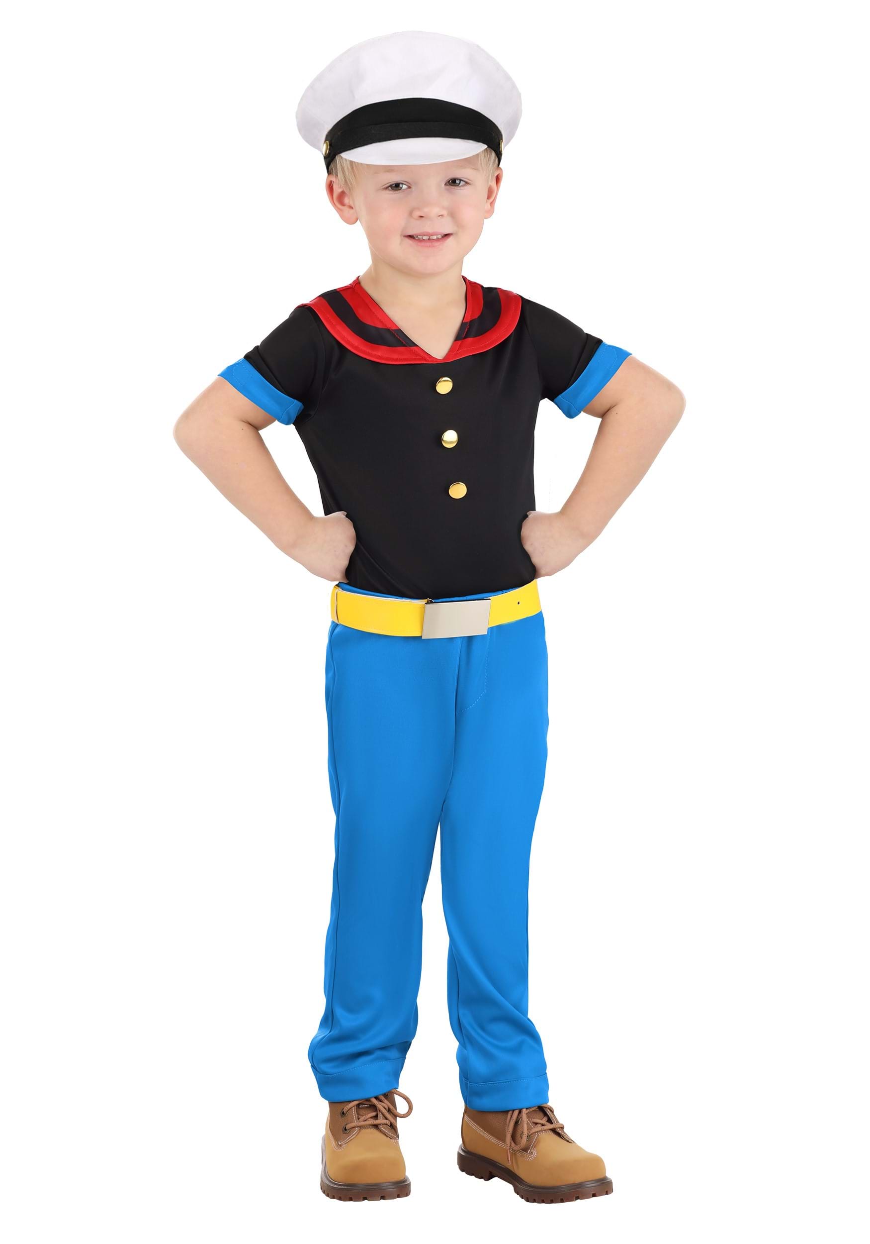Toddler Deluxe Popeye Costume
