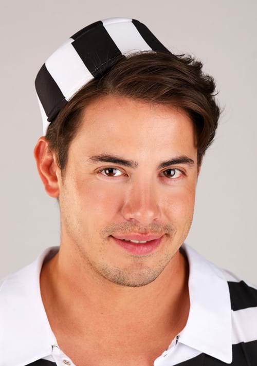 Men's Sexy Striped Prisoner Costume | Sexy Halloween Costumes