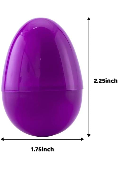 100 Piece 2.4 Inch Classic Colorful Egg Shell Set | Plastic Easter Eggs