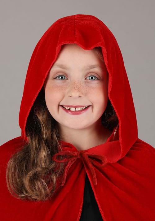 Red Velveteen Kid's Cape | Costume Capes