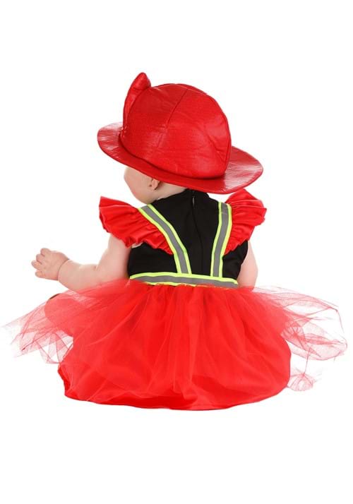 Infant Frilly Firefighter Costume Dress | Infant Costumes