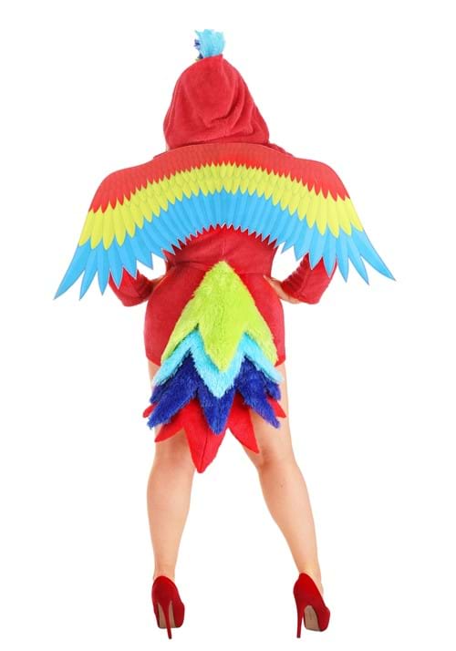 Plus Size Macaw Parrot Women's Costume | Animal Halloween Costumes