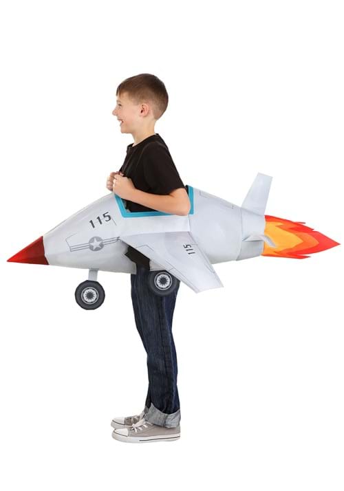 Child Ride-in Fighter Jet Costume | Ride-In Costumes