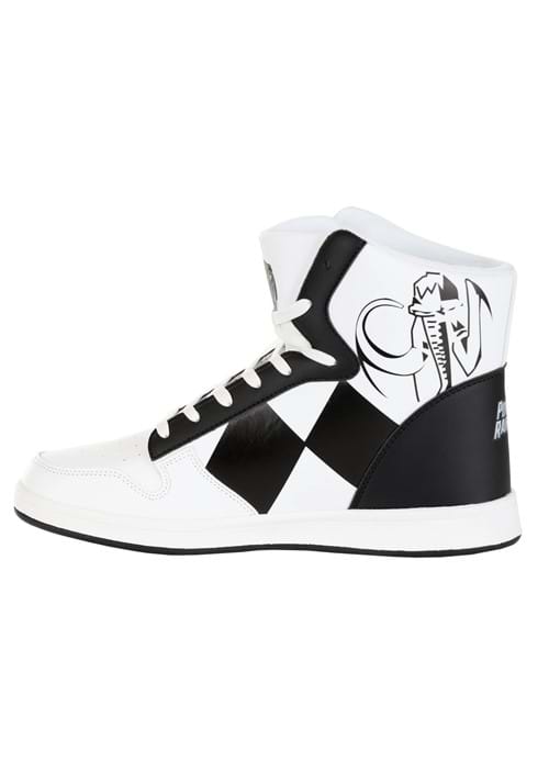 Costume Inspired Power Rangers Black Sneakers | Power Randers Accessories