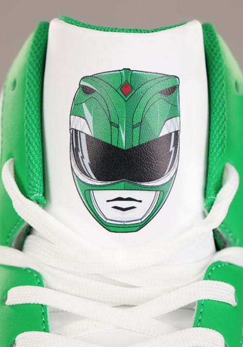 Adult Power Rangers Costume Inspired Green Sneakers | Power Rangers ...