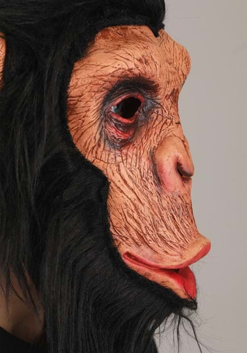 Realistic Chimpanzee Costume Mask